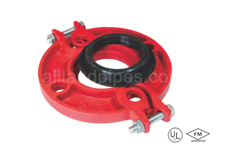 ANSI grooved flange two-piece (Flanged adapter) - Allland Steel Pipe ...