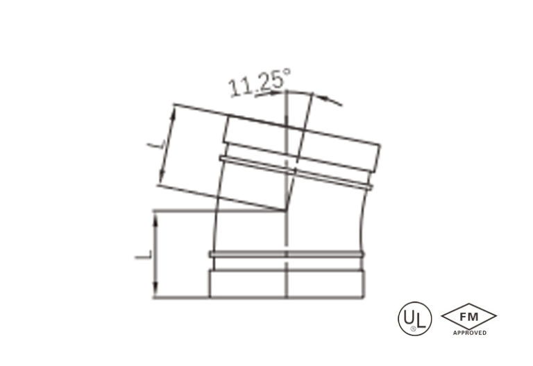 Grooved 11.25° elbow - Allland Steel Pipe | Large-Diameter LSAW Pipes ...
