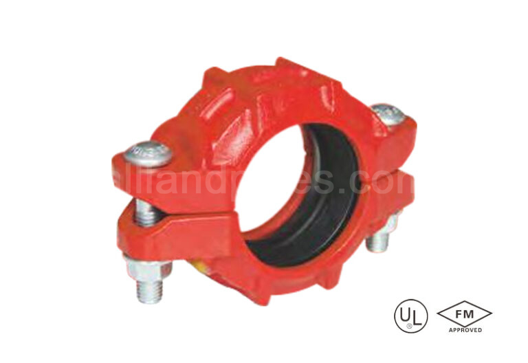 Heavy-duty flexible grooved coupling - Allland Steel Pipe | Large ...