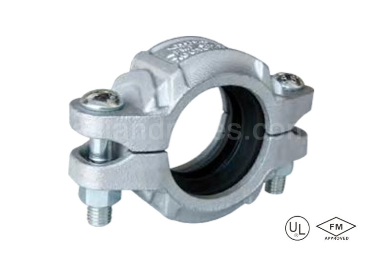 Heavy-duty flexible grooved coupling - Allland Steel Pipe | Large ...